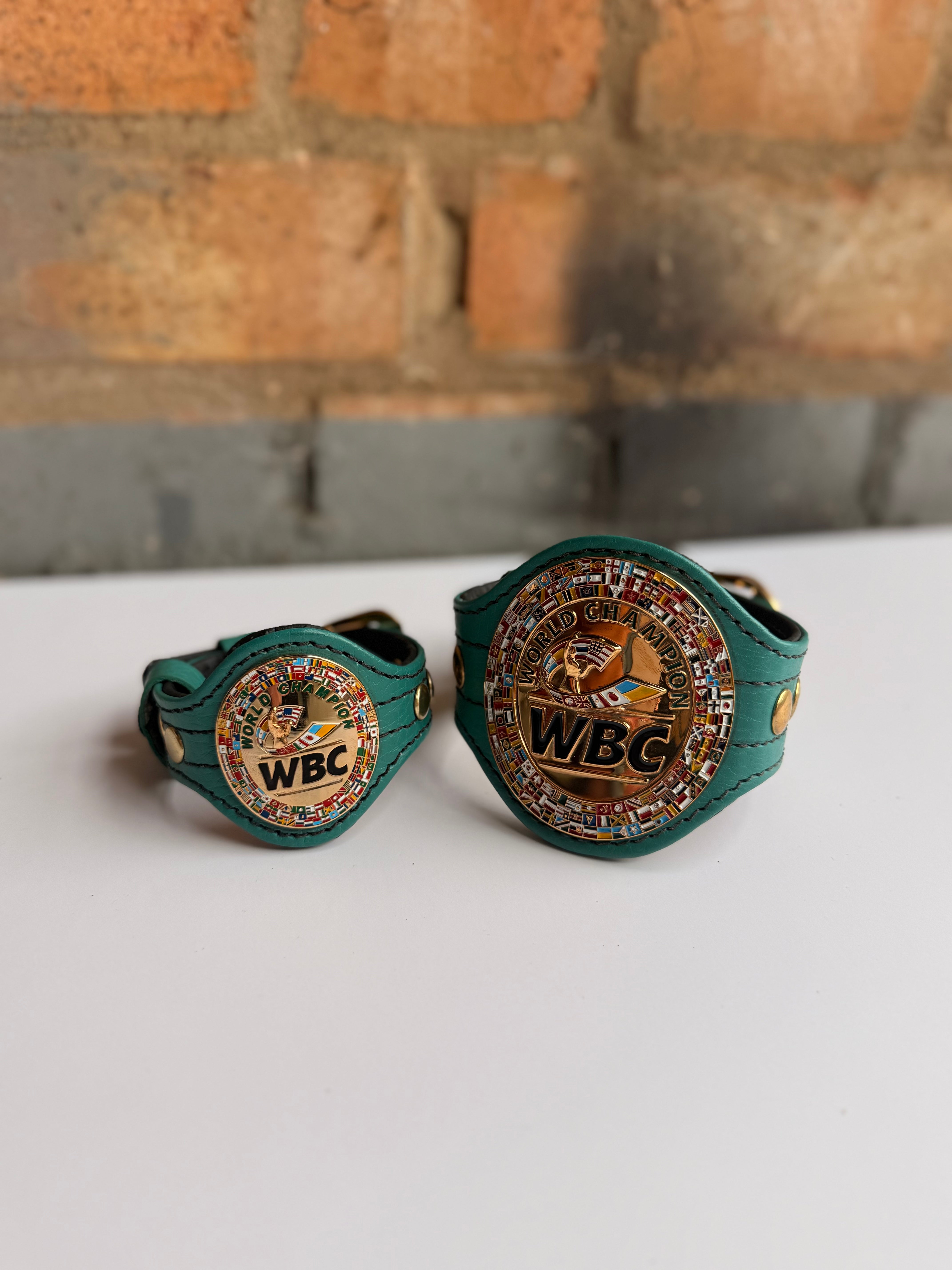 World Champion Leather Bracelet – WBC Store UK